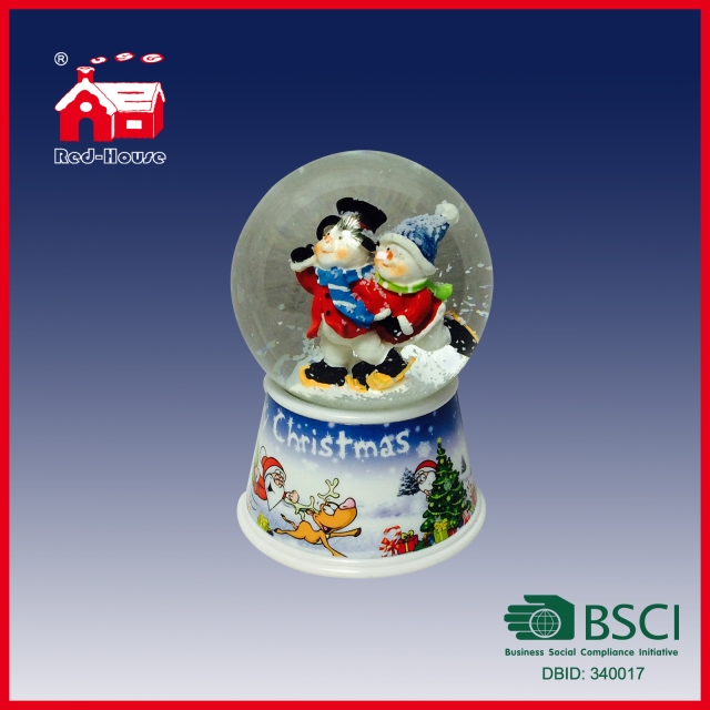 Snow Water Globe for Sale Snow Resin Snow Water Ball Merry Christmas ...